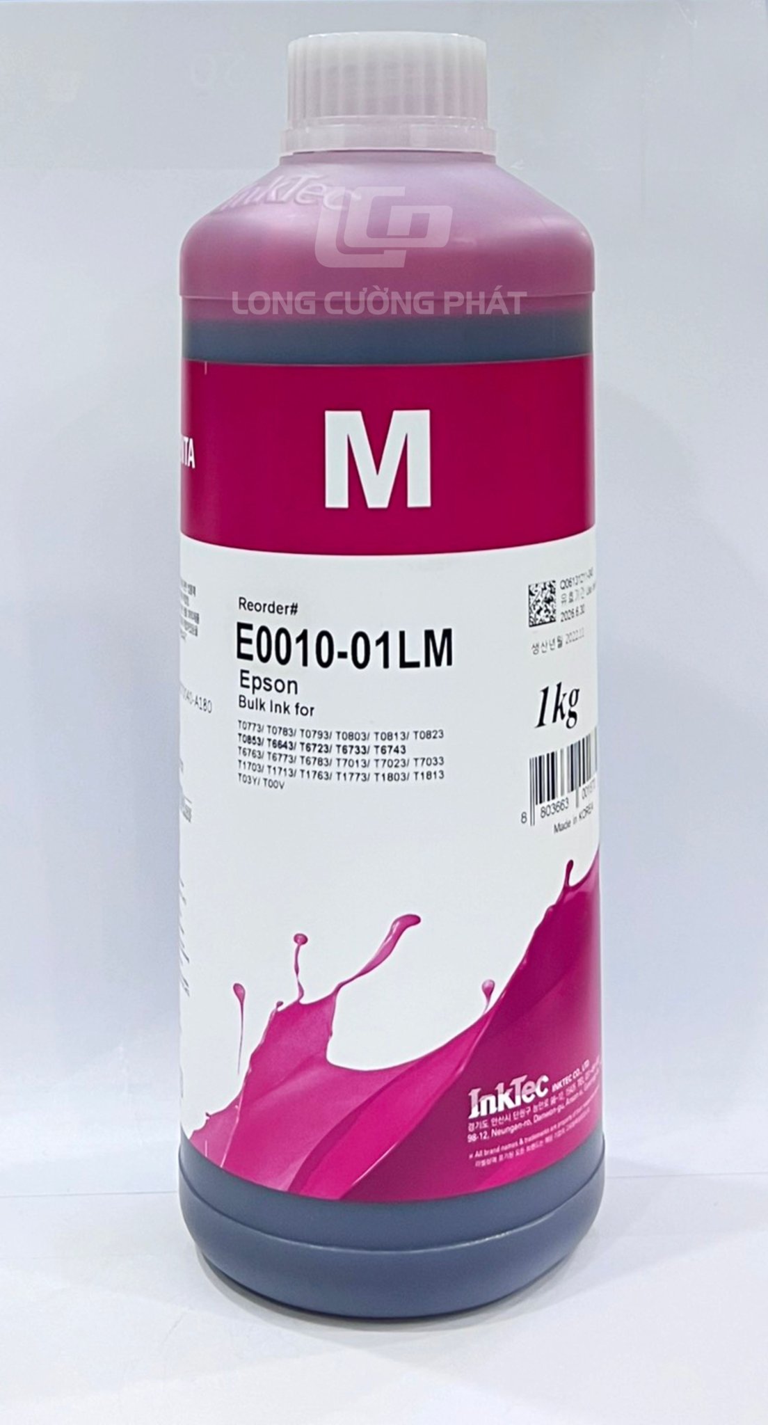 Muc Dye Inktec 1 Lit Mau Do E0010 01Lm , Mực Dye Inktec 1 Lít Màu Đỏ (E0010-01LM) - MỰC IN LONG ...